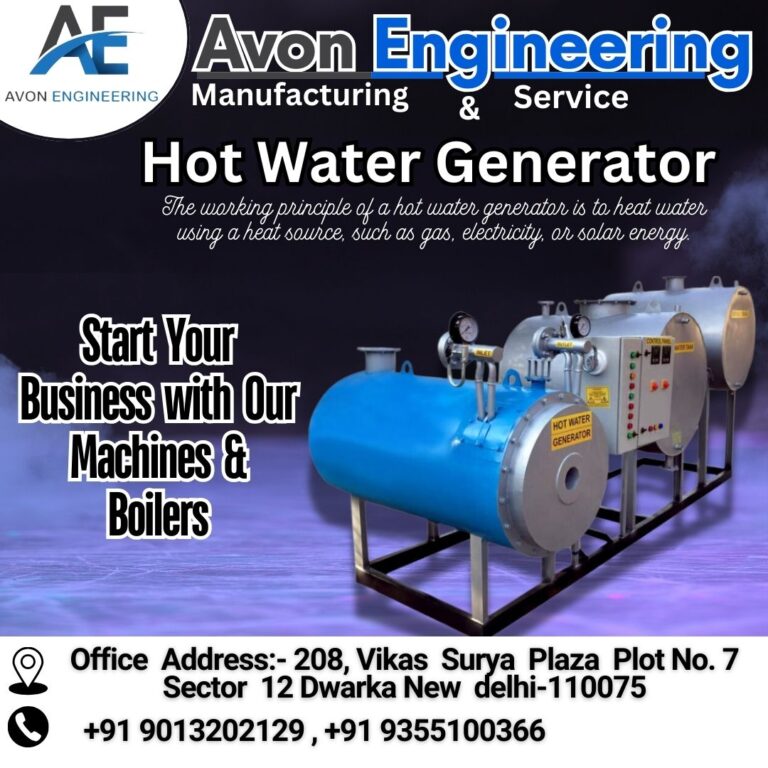 Hot Water Generator - Avon Engineering™